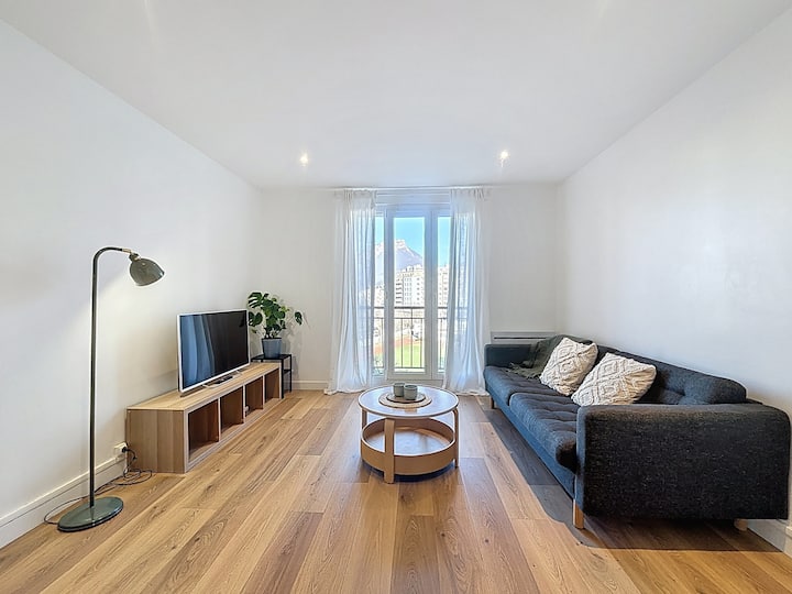 3 Chambres, Cosy Central Fibre Ascenseur - Grenoble