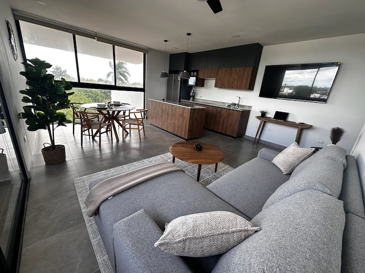 Apartment W/pool, Gym &Work-friendly Spaces Mérida - Mérida