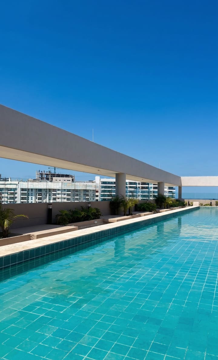 Loft De Lujo En Rodadero| Wifi 900 & Piscina Playa - コロンビー サンタ・マルタ