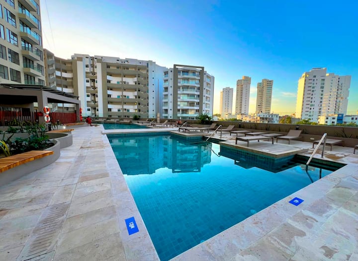 Reserva Del Mar 2: Elegancia En Playa Salguero - Colombie