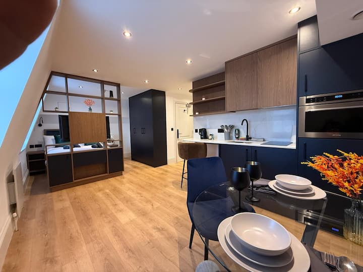 (21/f24)new Central London Studio+ Wi-fi (Sleep 4) - London, UK