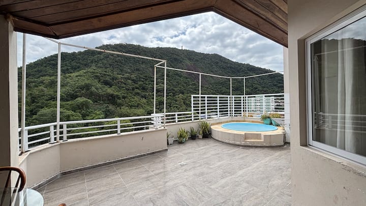 Cobertura Com Piscina E Churrasqueira - Caraguatatuba