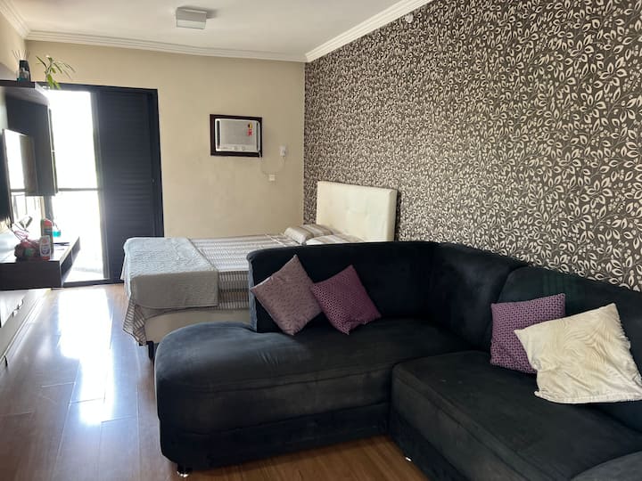 Flat No Coração De São Vicente - Perto De Tudo! - Sao Vicente, Brazil