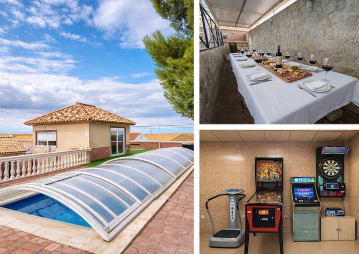 Ecofinca Naranjos | Park | Piscina | Wifi | Bbq - Tarancón