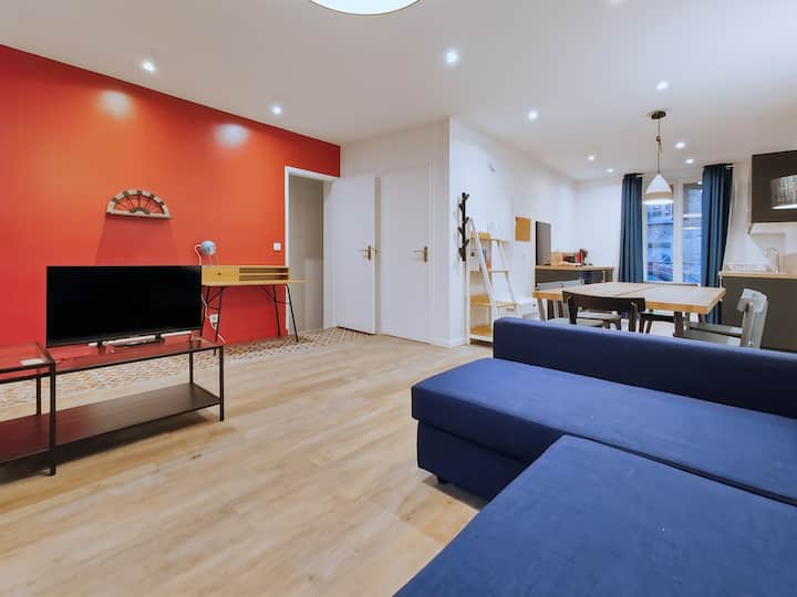 Rouge Terre De Brie - Freedomus Marne-la-vallée - Crécy-la-Chapelle