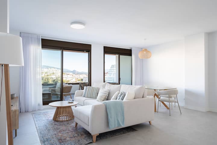New Built City Apartment With Outdoor Pool And Gym - Estepona