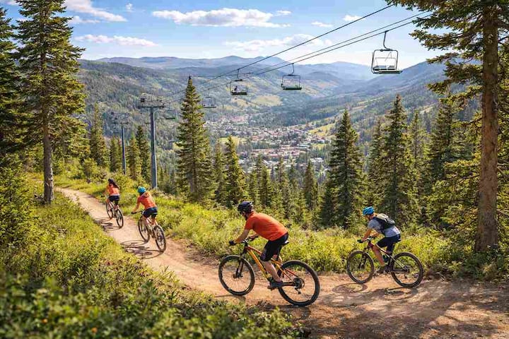 Paws & Pedals: Steps To Trails With Mountain Views - Brian Head, UT
