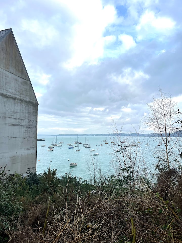 Studio Cosy Vue Mer • À 2 Pas Du Port Du Rosmeur - Douarnenez