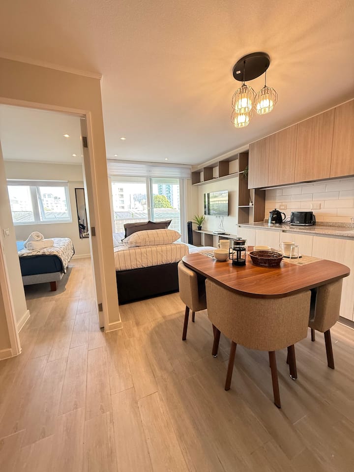 Depto. En Concepción: Cómodo, Seguro Y Acogedor. - Concepción