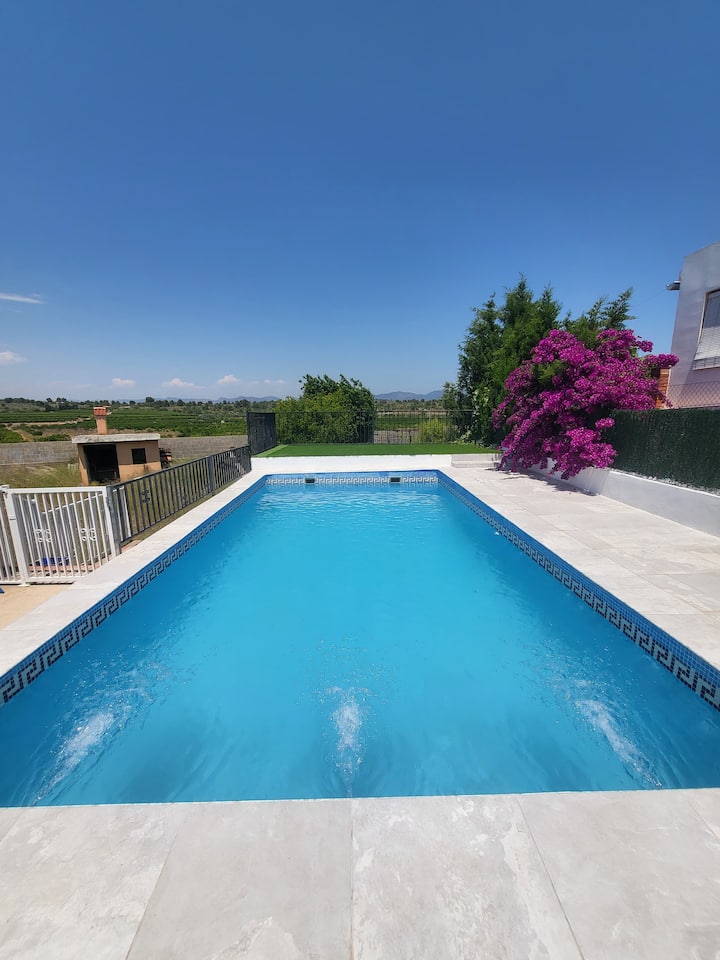 Sofisticada Villa-valencia-6 Pax-vistas - Piscina - Bétera