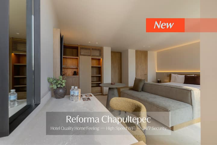 Capitalia | 2br Connecting Forest With City Living - 墨西哥城