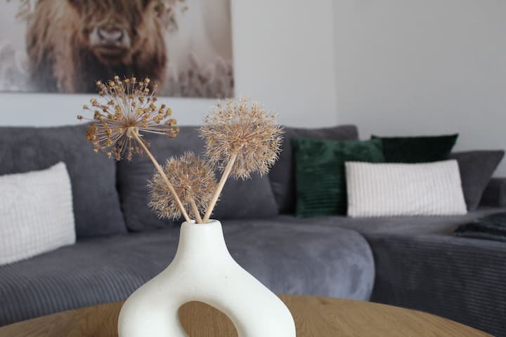 Gemütliches Ferienhaus, Küche, Badewanne, Spotify - Nordhausen