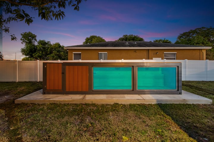 Retreat/beach Hammock•container Pool • 7 Min Beach - Delray Beach, FL