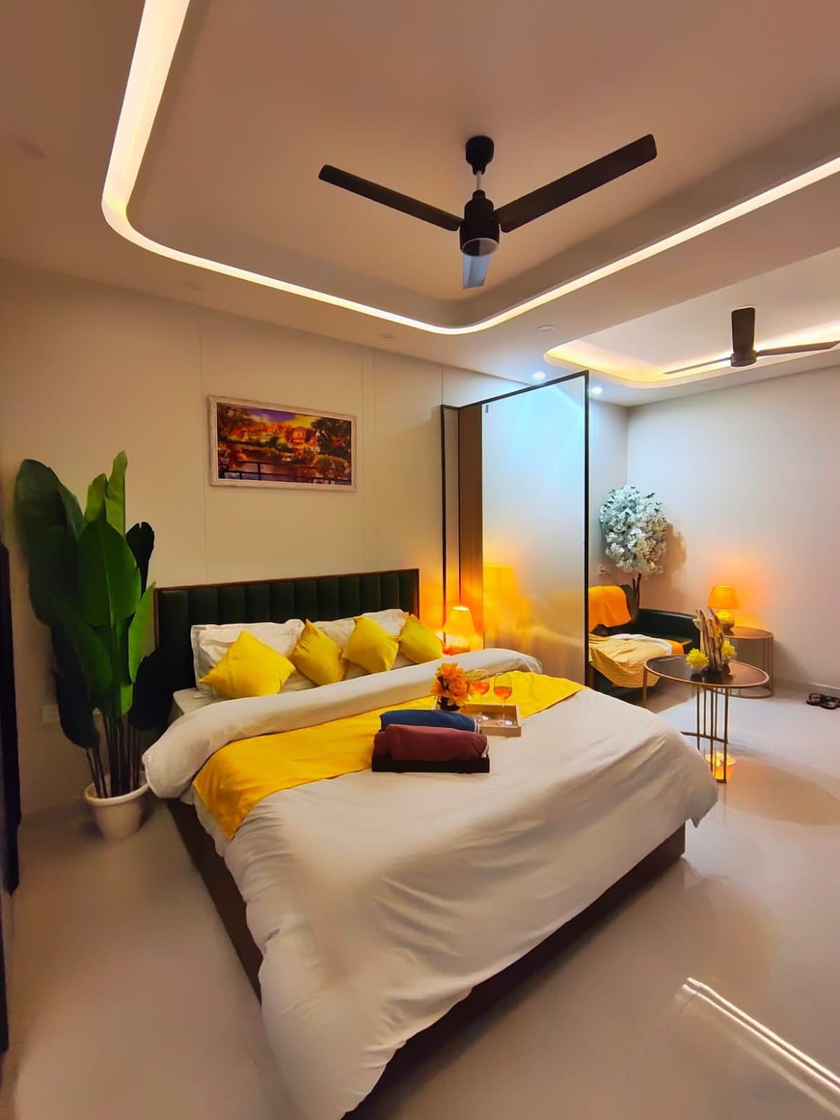 El retiro de jardín Velvet Door-Lemony Studio - Deptos. en complejo ...