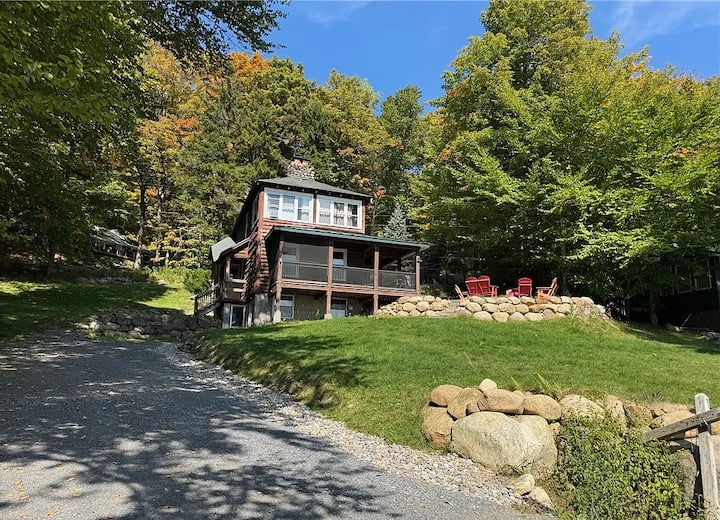 Moose On The Loose Waterfront Cabin 1st Lake - Old Forge, NY