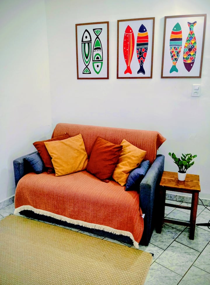 Kitnet Aconchegante Próximo Da Praia Martim De Sá - Caraguatatuba