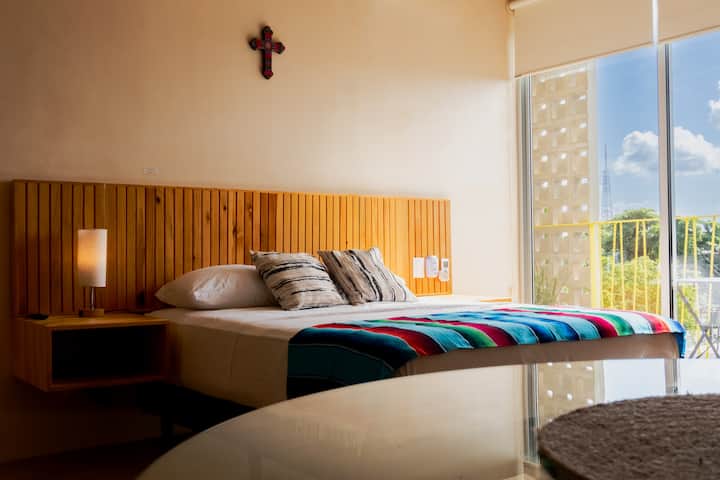 Charming Suite 302 + Pool +Rooftop+ Cancun's Heart - Cancún