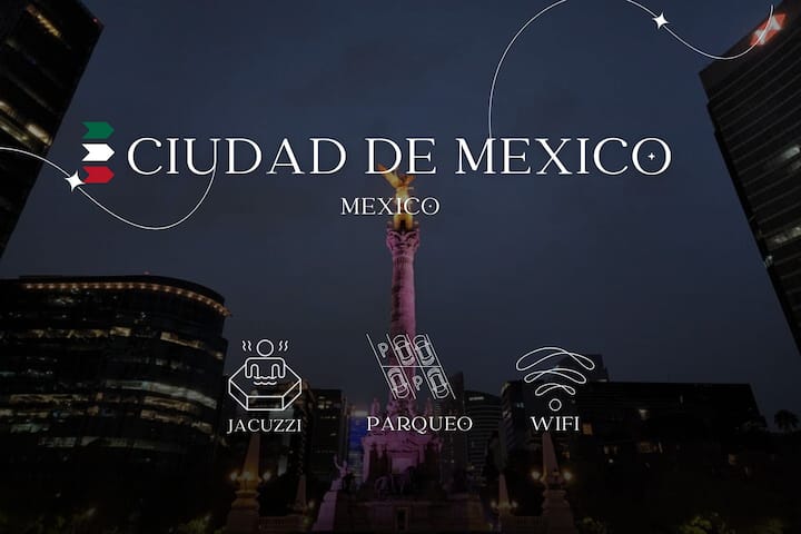 Apt Luxury+pool+cinema+gym+laundry @Mexico Cdmx - Mexico City