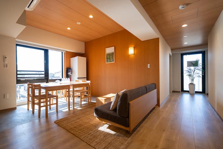 【Kyotofish·uno5f】140㎡ City View Suite - Kyoto