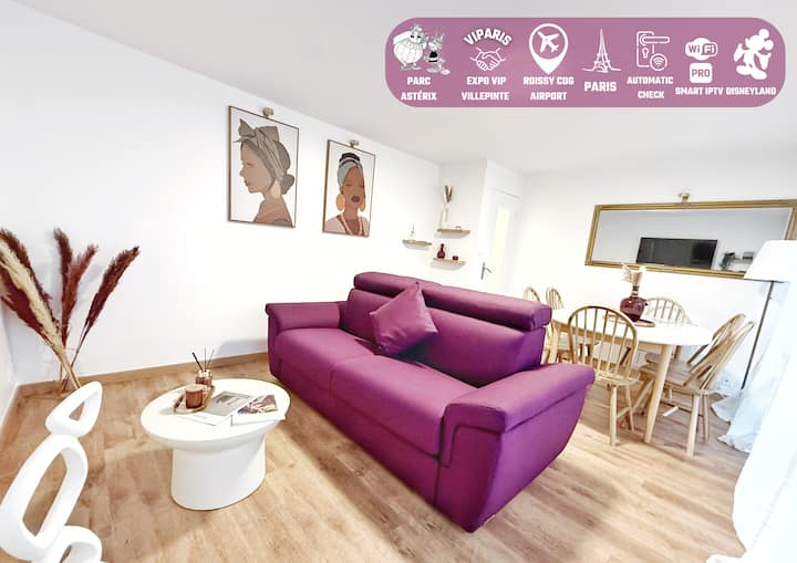 Cdg Paris | Disney |  Expo Vip I Astérix I Parking - Mitry-Mory