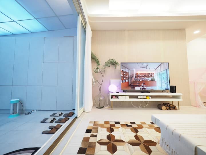 信義區 北醫2分鐘|一樓免爬樓梯|三房兩衛+豪華遊戲區+浴缸主臥|親子房feb-vip - Keelung City