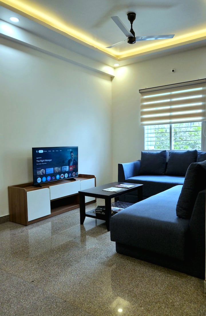 #1 Paisible | Parking+balcon+ascenseur 1 Chambre - Bangalore
