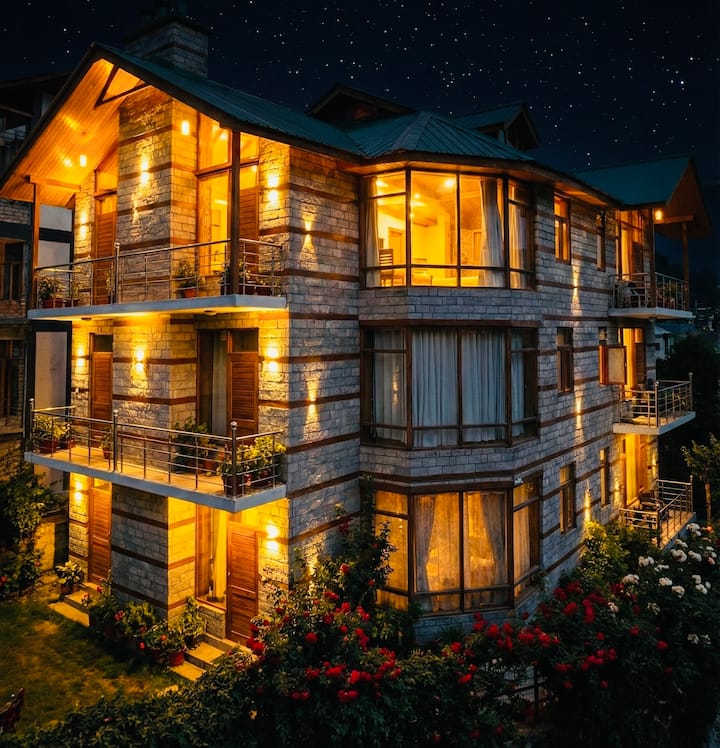 Peace Heaven Cottage 5bhk - Manali