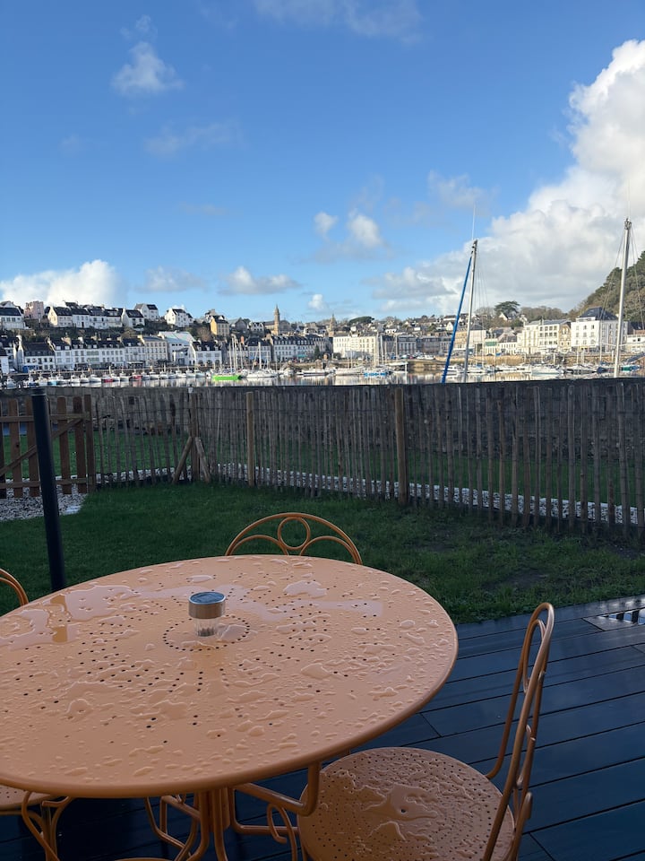 Appartement Avec Jardin Face Au Port D'audierne - Goulien