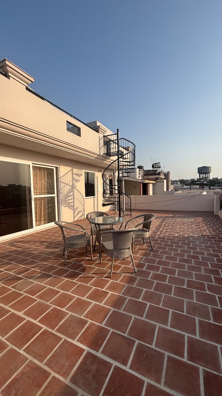 Park Facing 2br Suite | Gated Colony |Terrace View - Patiala