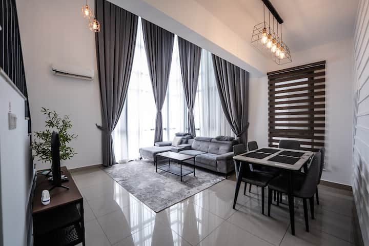 Modern Duplex 3br Eclipse Cyberjaya | Sleeps 8 - Cyberjaya