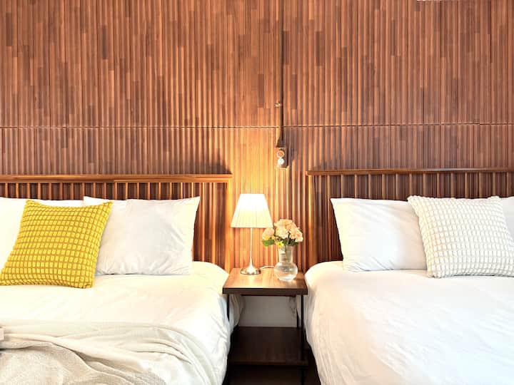 [합법] 광안리 6인/방2 무료주차/친구,가족숙소/지하철5분,해변12분/유아용품,짐보관 - Nam-gu