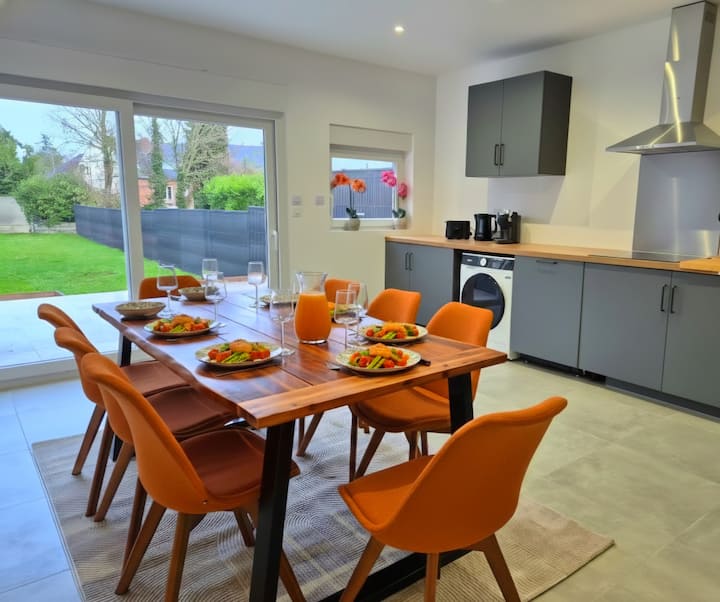 8 à La Maison : Grande Demeure & Parking Gratuit - Arras