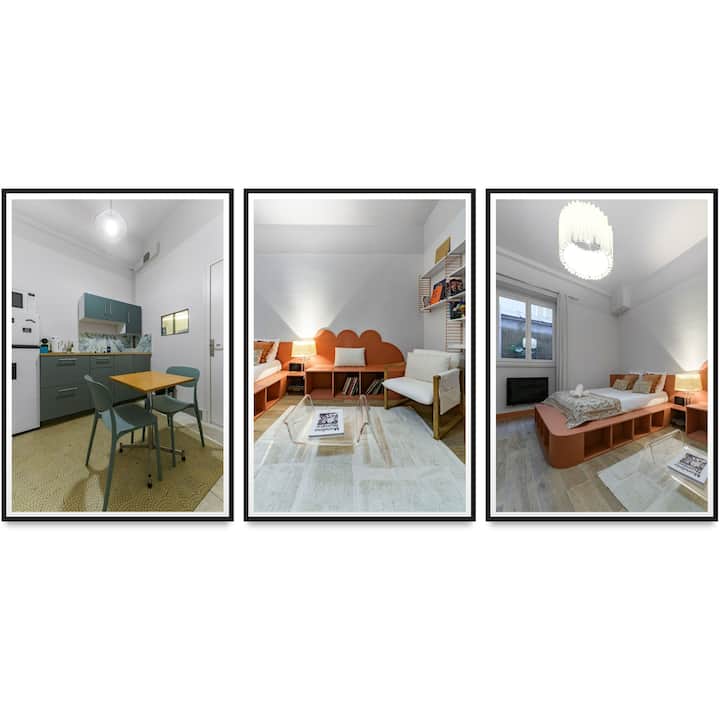 Studio Design En Centre Ville - Thermes Et Parcs - Vichy