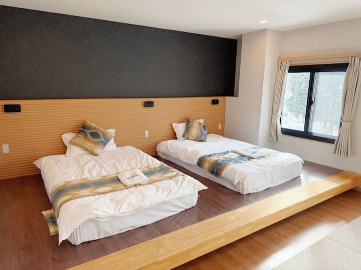 近苗場滑雪場開車4分鐘/苗場サンバレーホテル/naeba Sunvalley Hotel/202 - Yuzawa