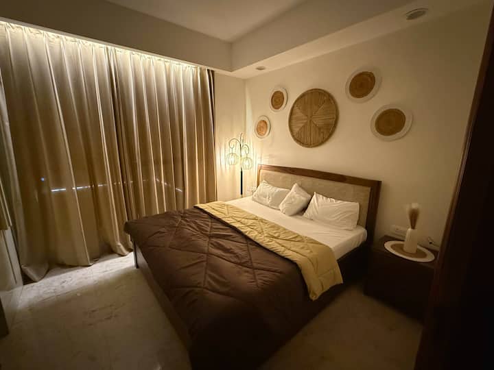 Noor - By Saanjh | 1bhk | Boho Balcony | Sector 43 - Gurugram