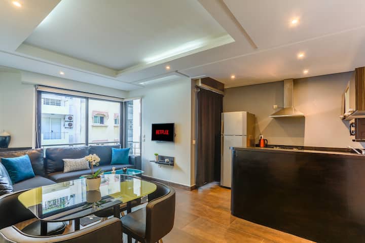 C041.1. Cosy Flat Downtown - Casablanca
