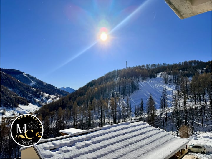 La Foux/ T2 Parking Couvert Vue Station/ps112 - Allos