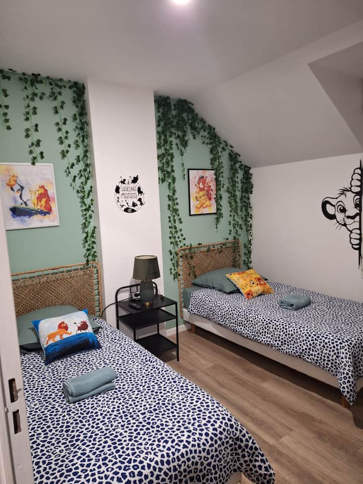 Appartement Proche Disney Roi Lion Disneyland - Bailly-Romainvilliers