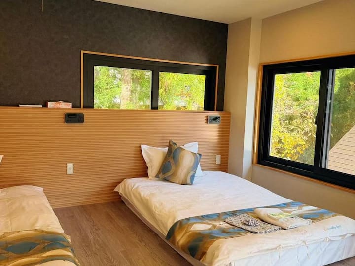 近苗場滑雪場開車4分鐘/苗場サンバレーホテル/naeba Sunvalley Hotel/301 - 유자와마치