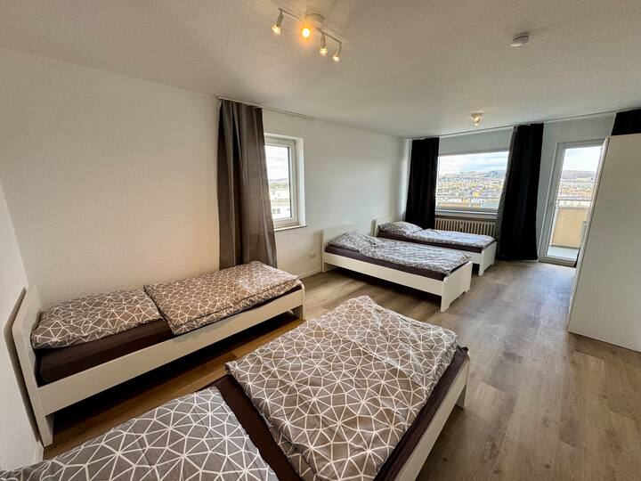 8p Wohnung In Wuppertal Mit Balkon Und Aussicht - Wuppertal