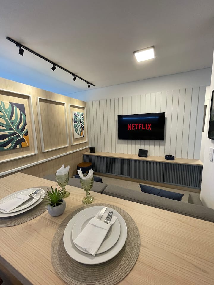 Apto Moderno Com Ac| Ideal Para Trabalho Ou Lazer - Campinas