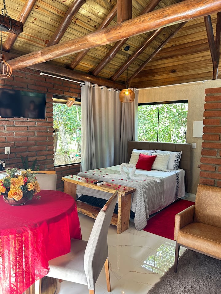 Chalé Aconchego Dos Canyons - Com Lareira - Cambará do Sul