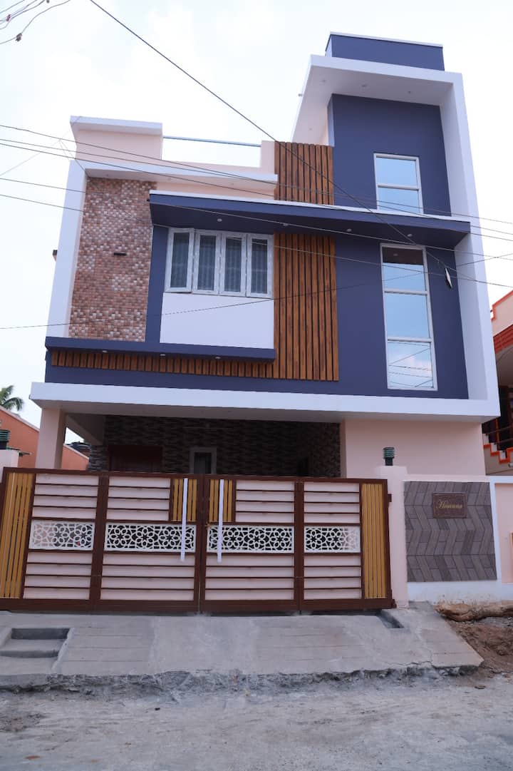 New Comfortable 3bhk House With All‑ac Bedrooms. - 코임바토르