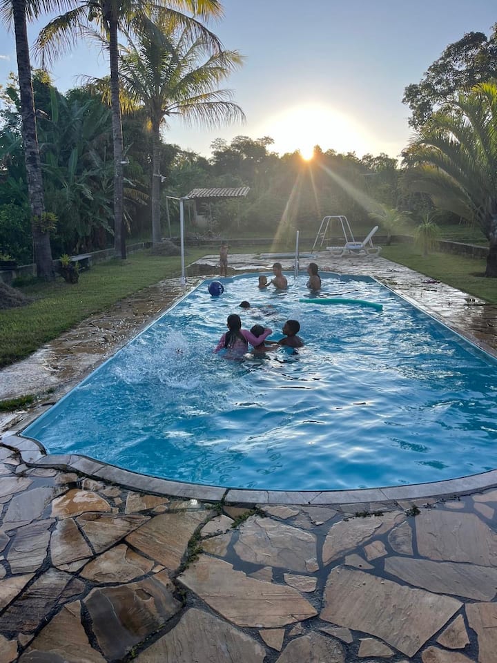 Sítio Com Piscina, Sinuca, Totó E Churrasqueira - Esmeraldas