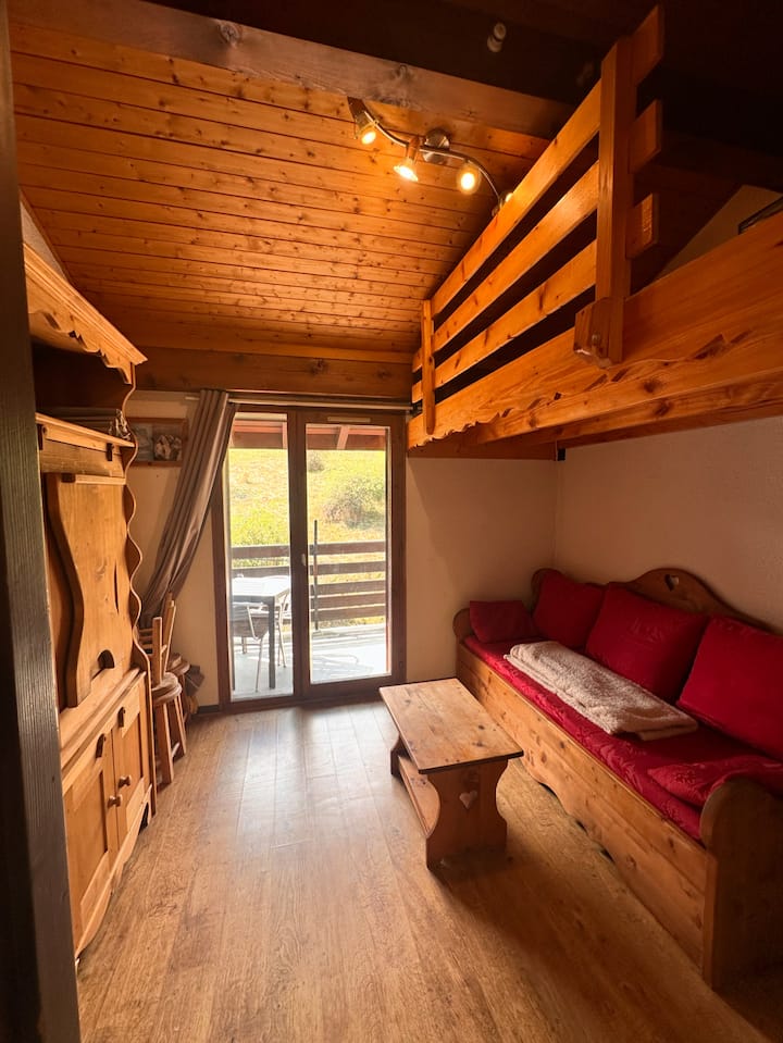 Studio 𝐜𝐨𝐬𝐲 à Louer En Montagne - Mont-Saxonnex