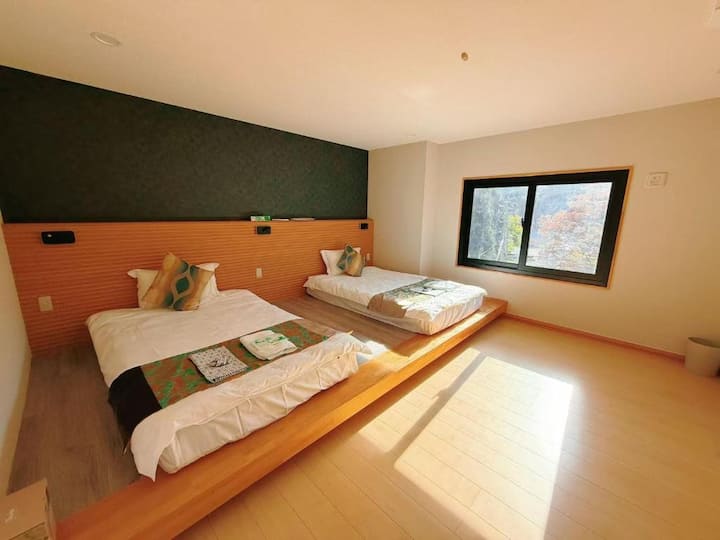 近苗場滑雪場開車4分鐘/苗場サンバレーホテル/naeba Sunvalley Hotel/302 - Yuzawa