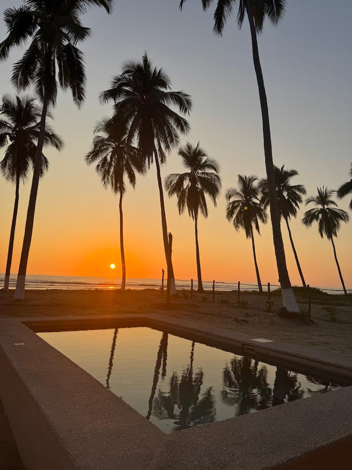 Casa Frente Al Mar En Playa Buenavista - Mexikó