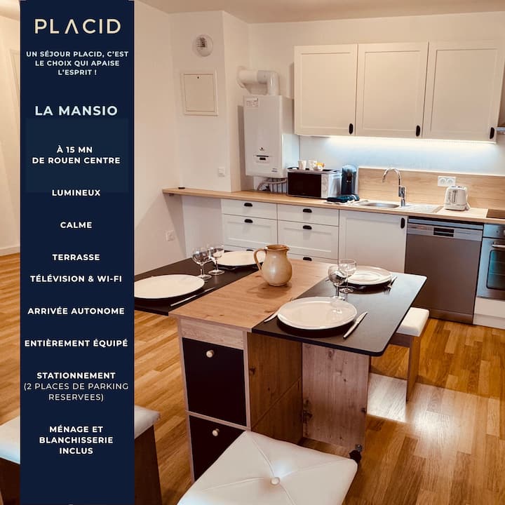 Appartement Confort 4 Pers Proche Rouen (Parking) - Saint-Étienne-du-Rouvray