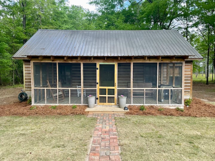 Private 30-acre Cabin W/ Pond, Firepit + Sleeps 8 - Lake Marion, SC