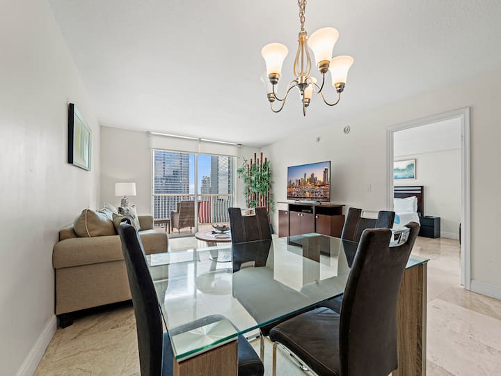 Brickell Condo Bay & City Views Pools Free Parking - Miami